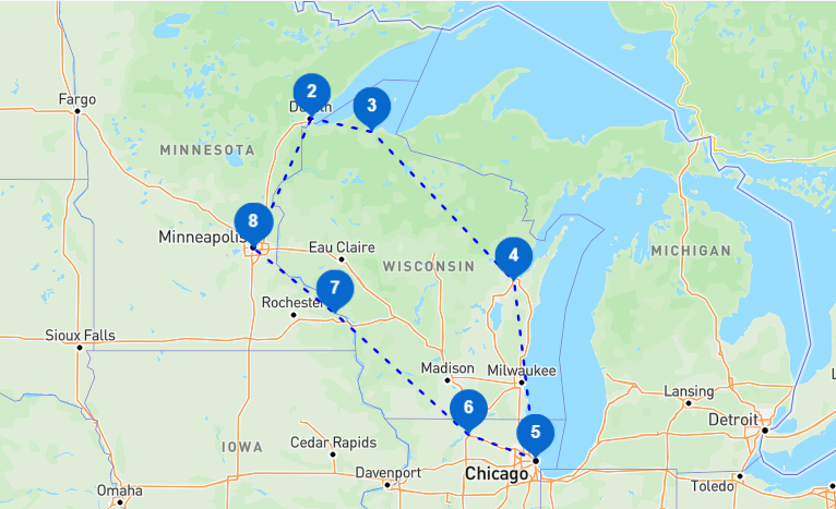 Tour Minnesota & The Great Lakes - Alidays